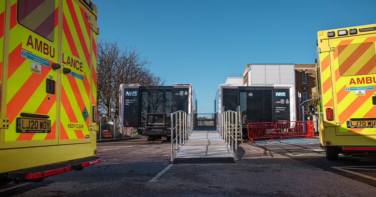 Ambulance handover unit | EMS Healthcare